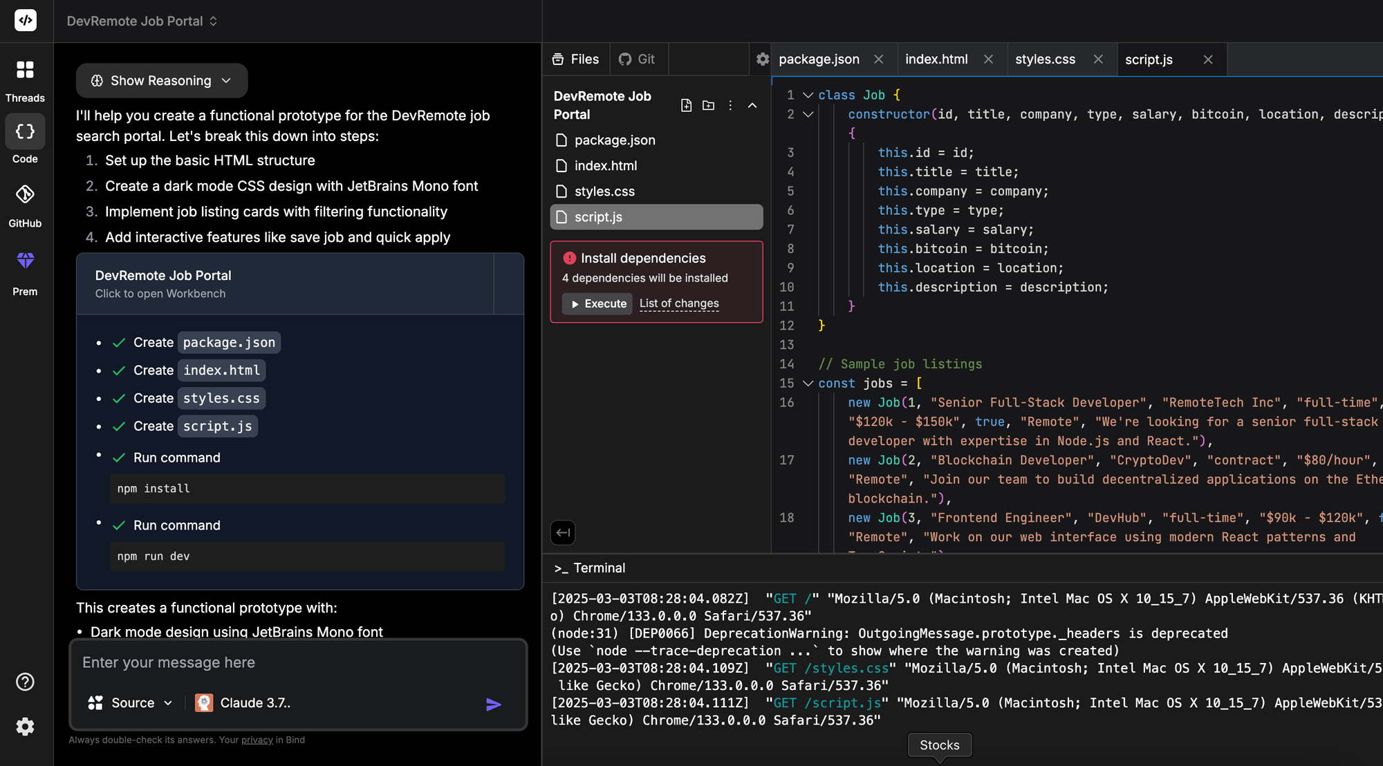 Bind AI GitHub Integration | Sync Code with Claude 4.0 Sonnet, GPT-4.1 & More